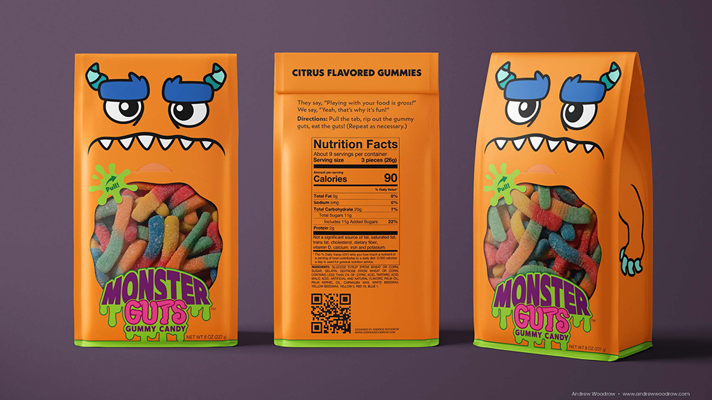 Monster Guts Gummy Candy | ADDY Winners 2022