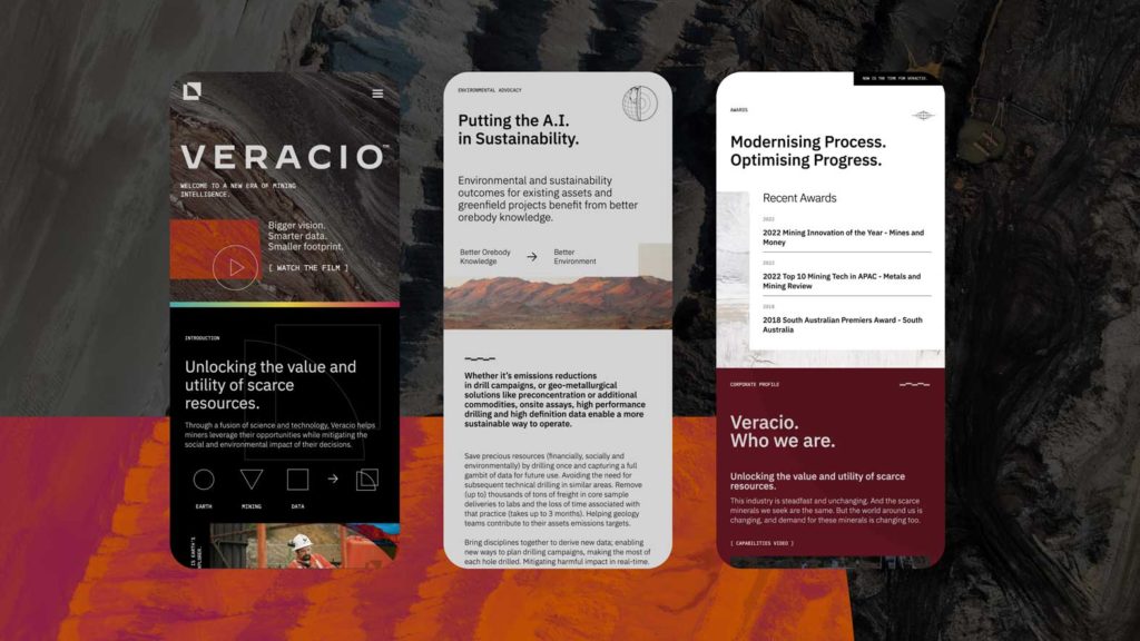 Veracio Logo | ADDY Winners 2024