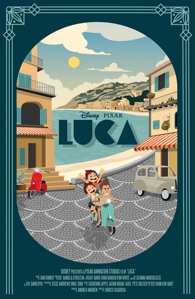 Luca X Louise Fili – Movie Poster | ADDY Winners 2025